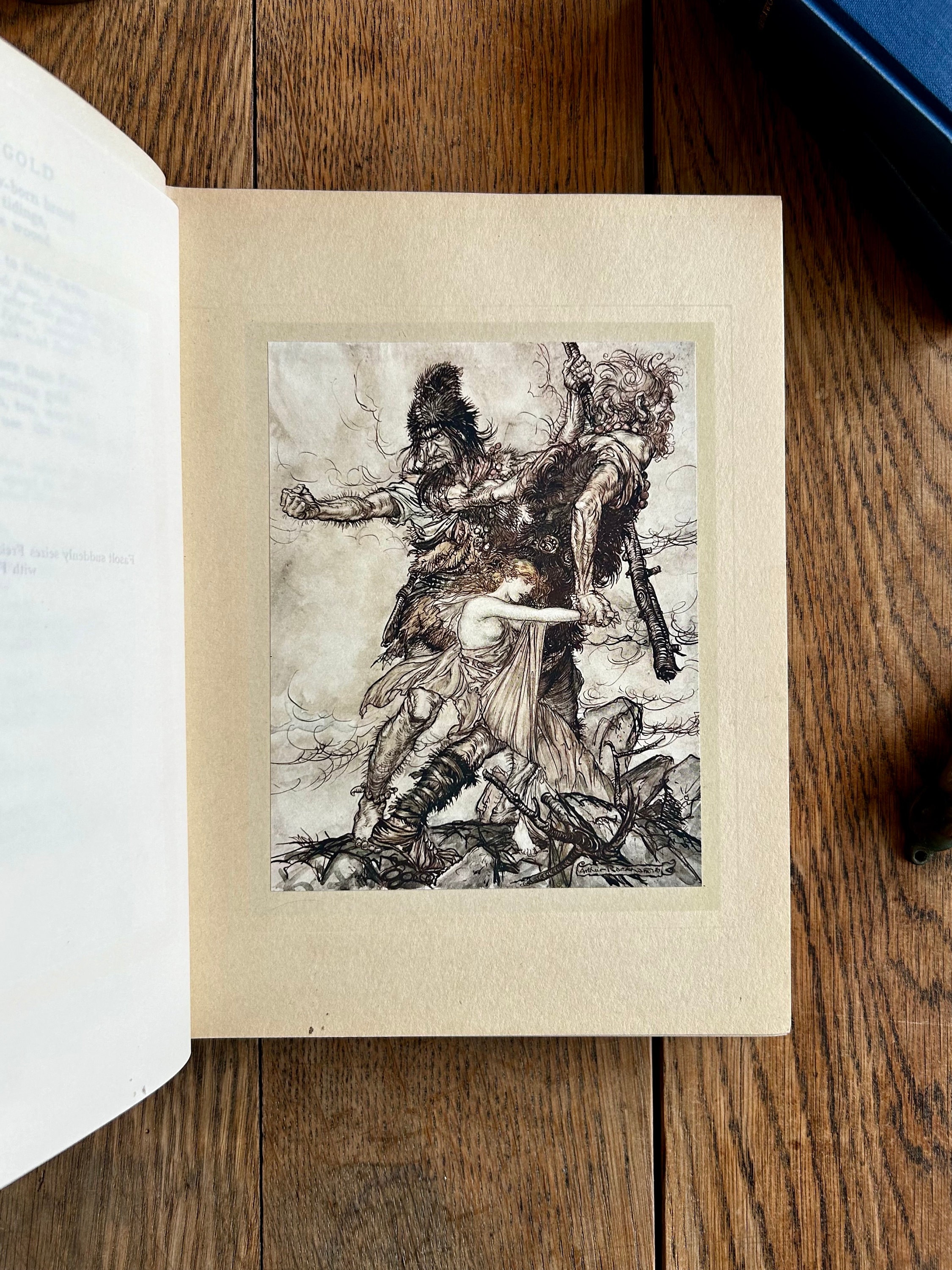 The Rhinegold & the Valkyrie - Richard Wagner - Illustrated by Arthur ...