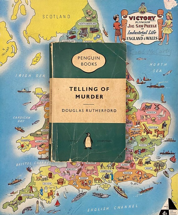 Telling of Murder Douglas Rutherford 1956 First Edition - Etsy Singapore