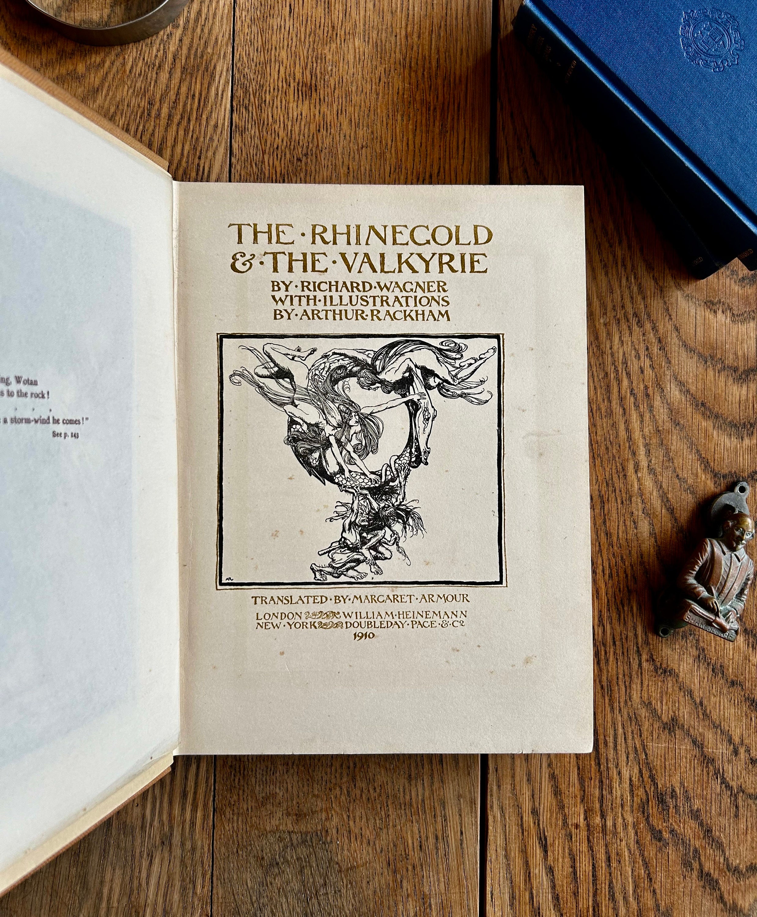 The Rhinegold & the Valkyrie - Richard Wagner - Illustrated by Arthur ...