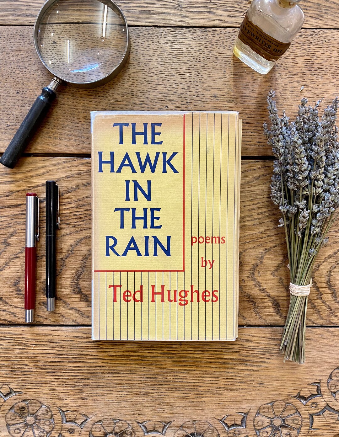 Hawk in the Rain - Ted Hughes 1st 1957 Rare Book - Etsy