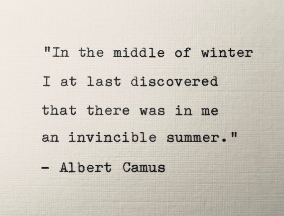 Albert Camus Poetry