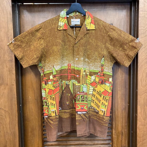 Vintage 1950’s Original San Francisco SF Border Desig… - Gem