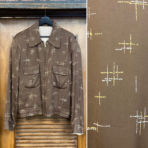 Atomic Flecked Jacket - Etsy