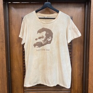 Vintage 1970’s Original Nietzsche Philosopher Cotton T-shirt, Fruit of ...