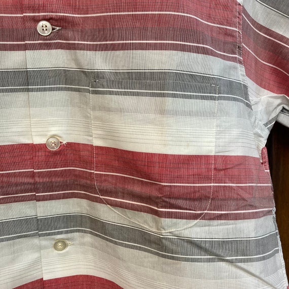 Vintage 1950’s -Deadstock- Atomic Border Stripe Elvis… - Gem