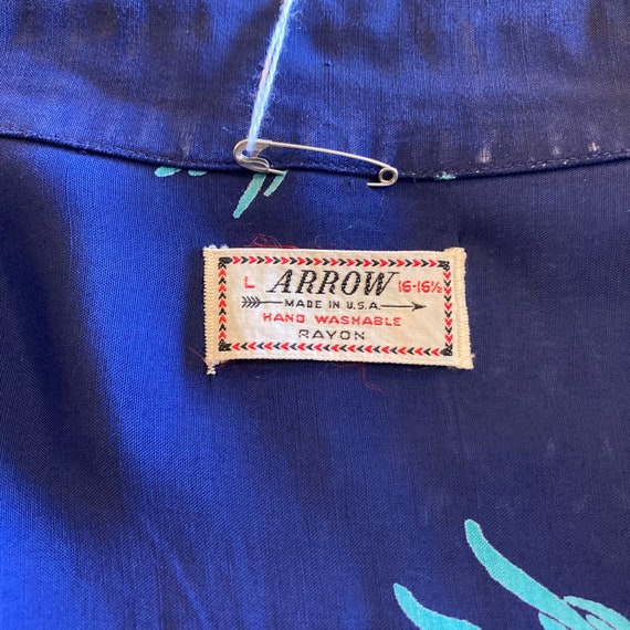 Vintage 1950’s “Arrow” Atomic Underwater Fish Pattern… - Gem