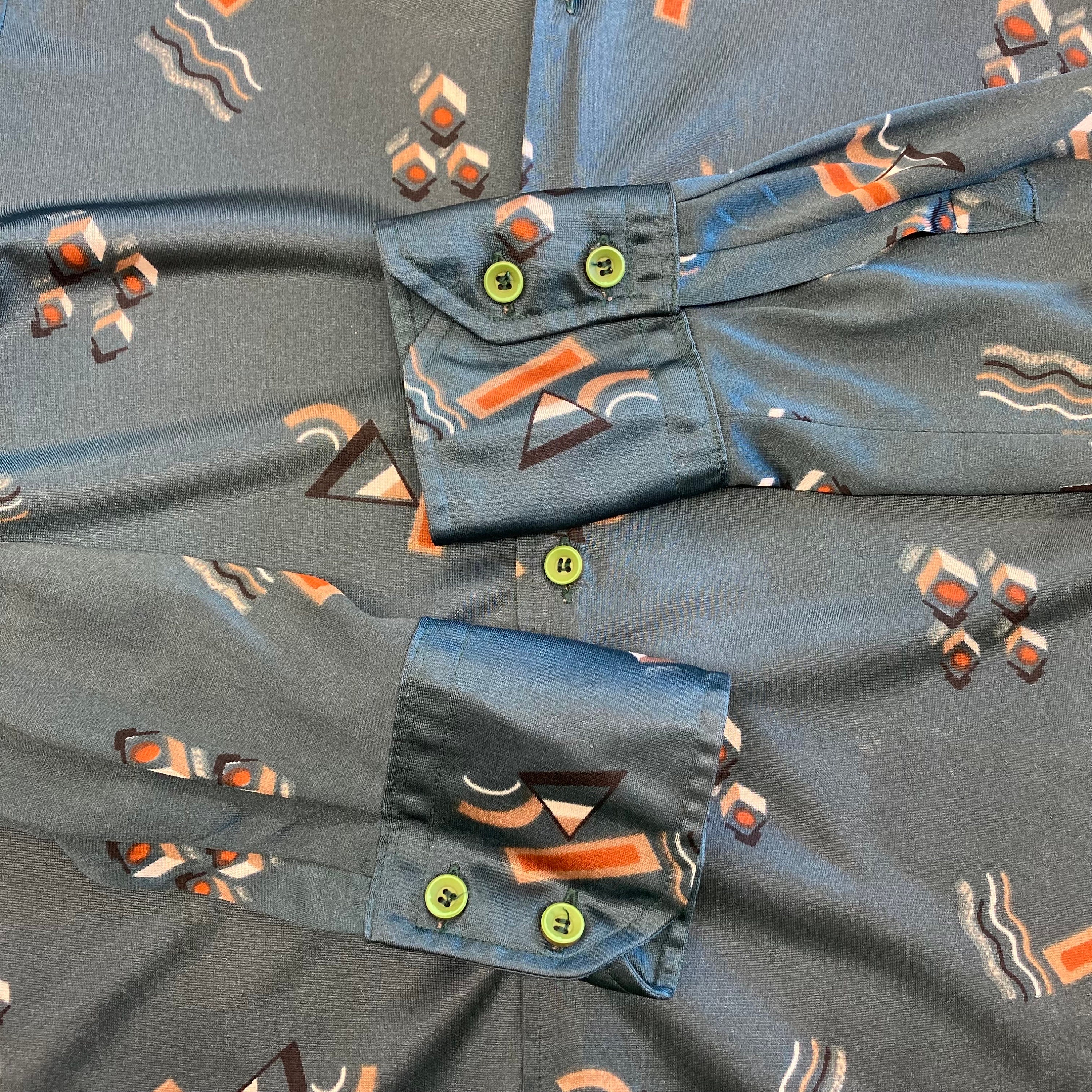 Vintage 1970's “nik Nik” Made in Italy Polyester Disco Vintage 1970's “nik Nik” Made in Italy Polyester Disco