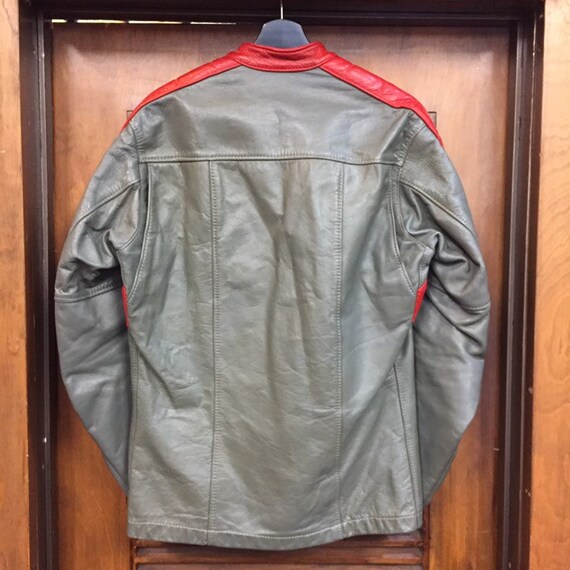 Vintage 1960’s “Bates” Leather Cafe Racer, Racing Lea… - Gem