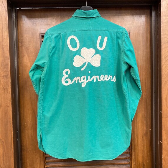 Vintage 1940’s Amazing Clover Design Embroidery Cotto… - Gem