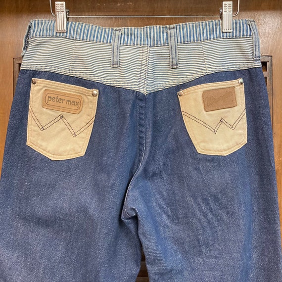 Vintage 1960’s w30 “Peter Max” Pop Art Wrangler Denim… - Gem