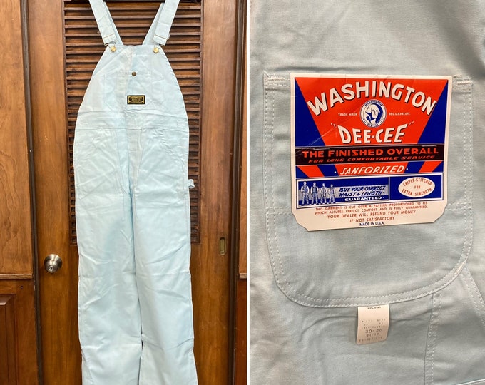 Vintage 1960’s -deadstock- “dee Cee” Sky Blue Mod Cotton Denim Jeans ...
