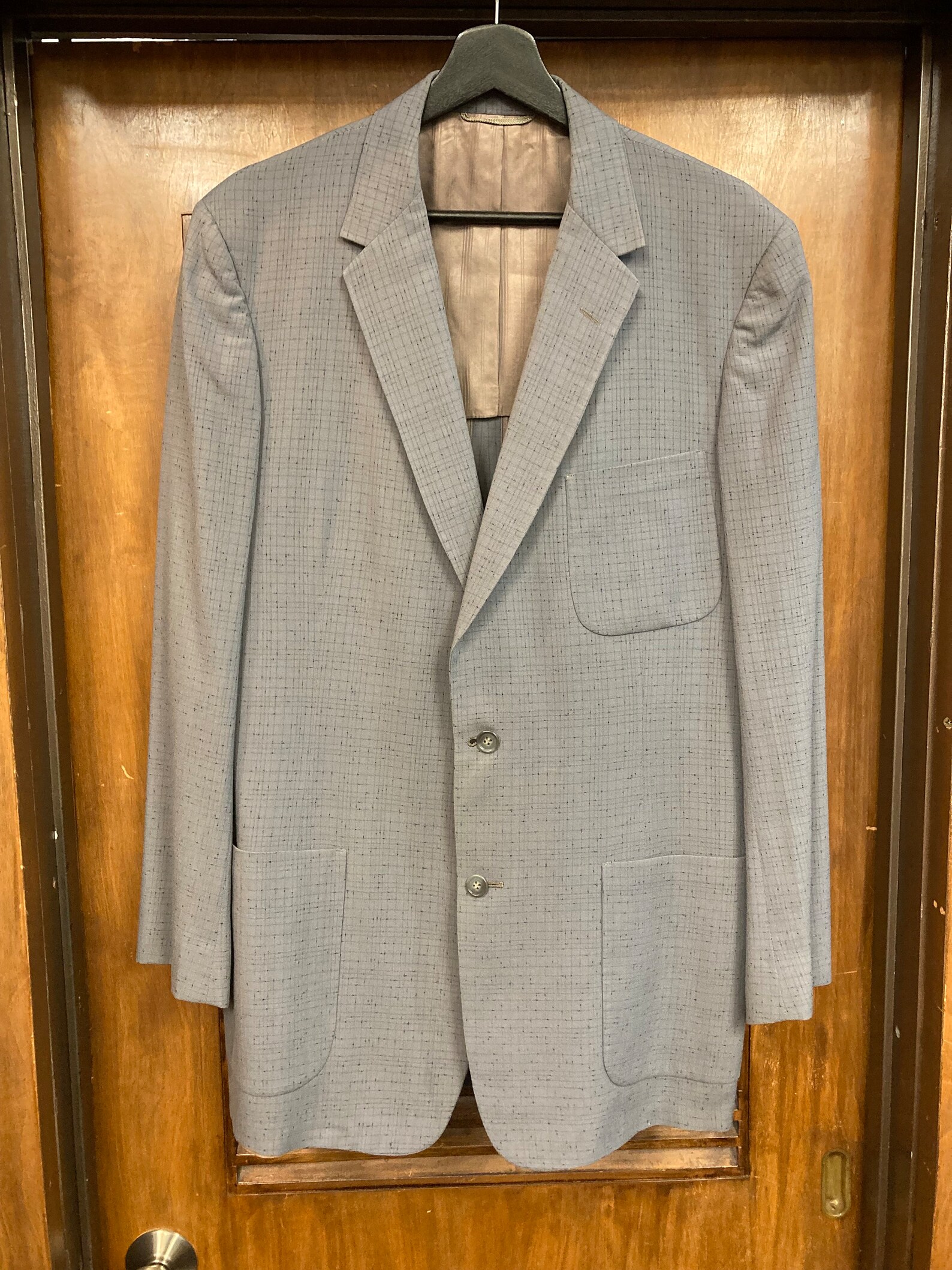 Vintage 1950’s Atomic Fleck Rayon Rockabilly Suit, Sportcoat Jacket ...