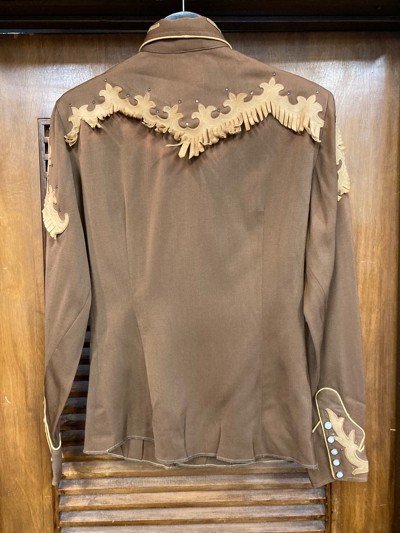 Vintage 1950’s Ladies “california Ranchwear” Western Cowboy Gab ...