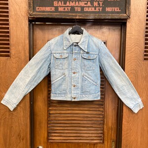 Vintage 1970’s “wrangler” Led Zeppelin Angel Embroidered Denim Trucker ...