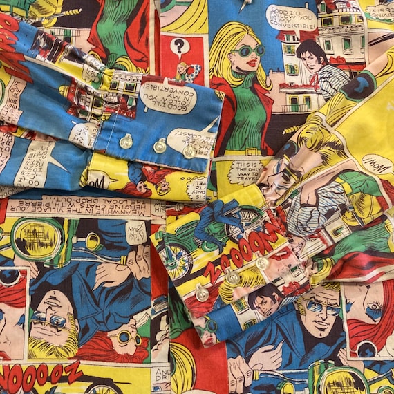 Vintage 1960’s Mod Comic Book Cartoon Pop Art Nicky Z… - Gem