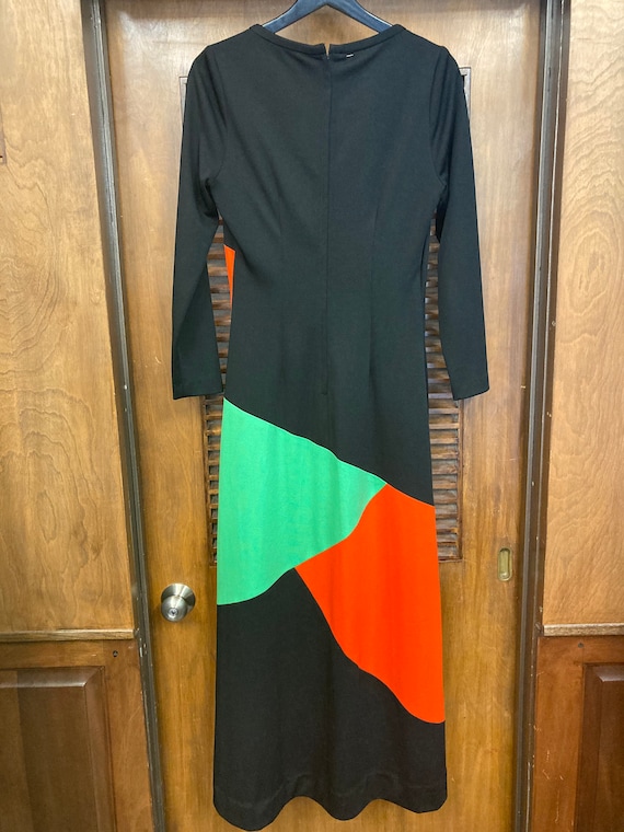 Vintage 1960’s “Edith Flagg” Label Color Block Mod Di… - Gem