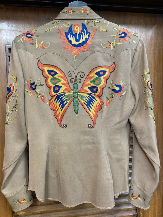 Vintage 1940’s Original Vaquero Fashions Cowboy Weste… - Gem