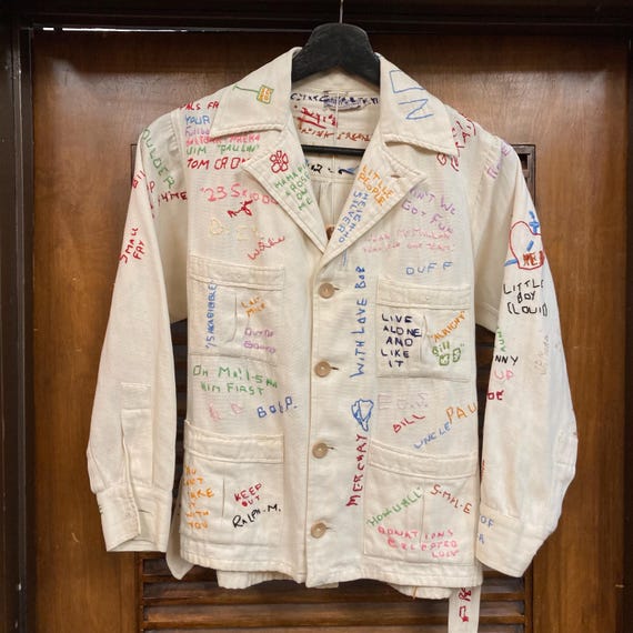 Vintage 1930’s Original Autograph Art Embroidery Deta… - Gem