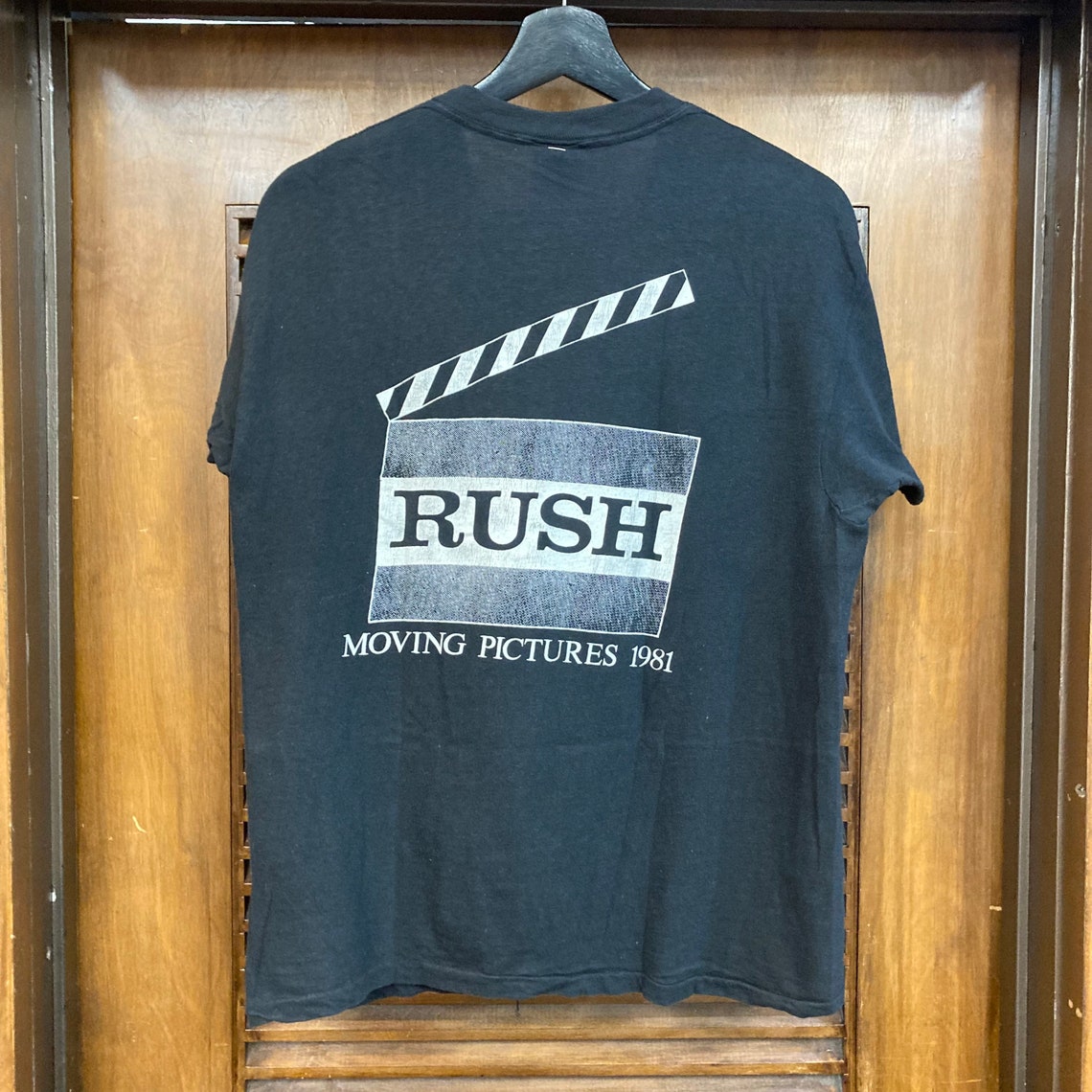 Vintage 1980s rush Rock Band Original 1981 Moving Pictures - Etsy