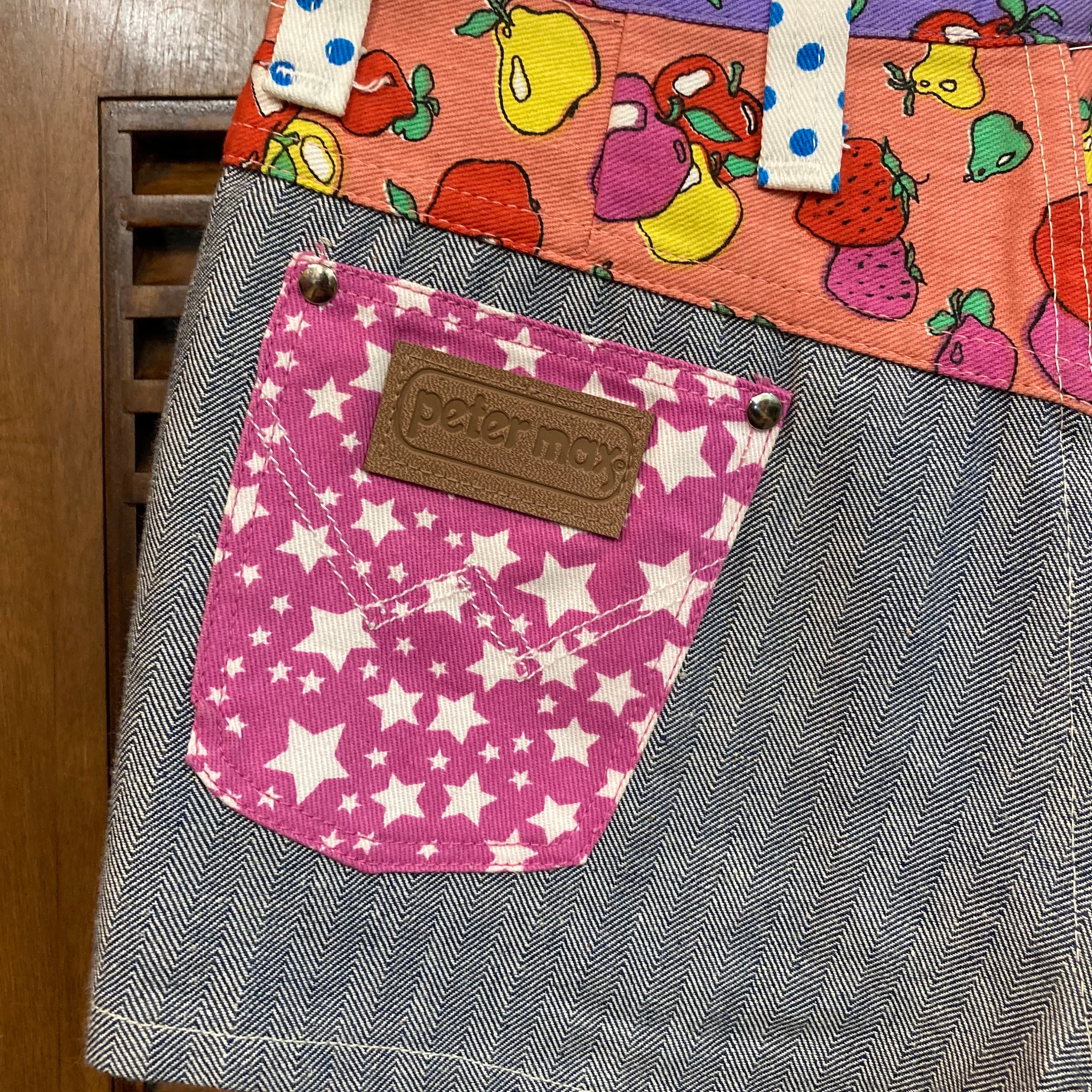 Vintage 1960’s W28 “peter Max” Wrangler Pop Art Denim Mod Hippie Pants ...