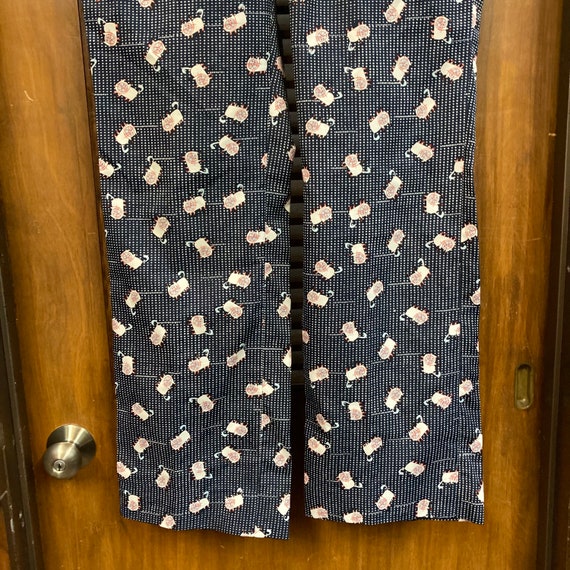 Vintage 1970’s w34 “Izod” Cartoon Cat Design Mod Disc… - Gem
