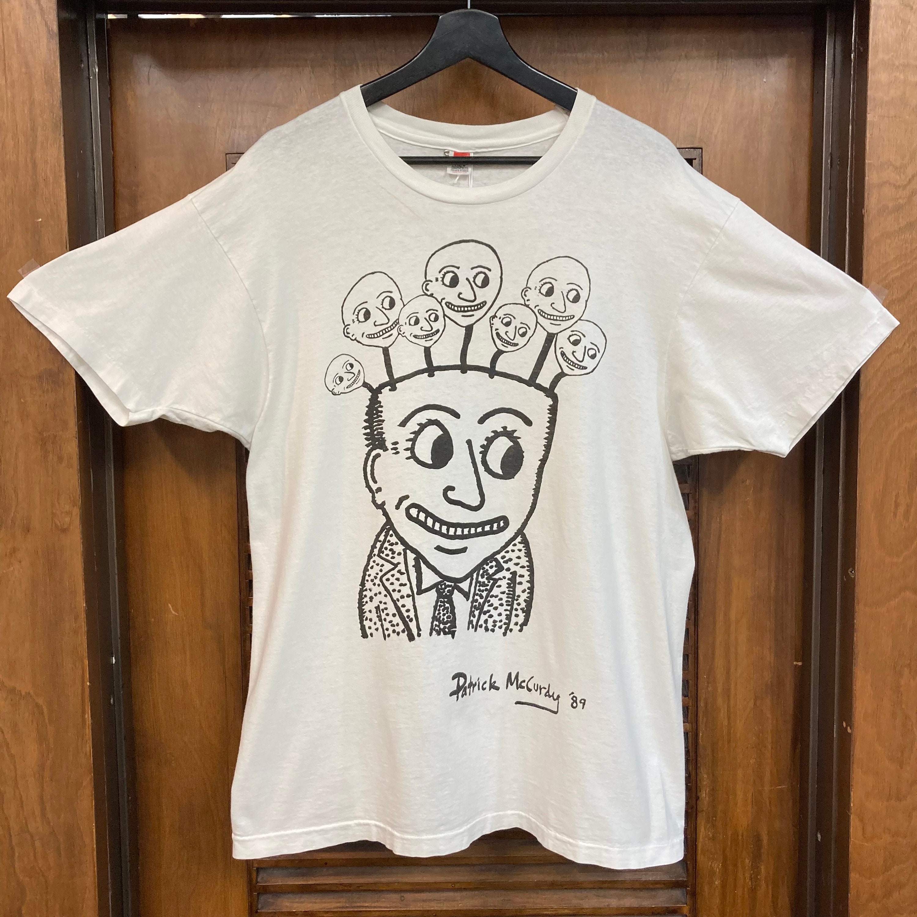 Vintage 1980’s Dated 1989 Cartoon Comic Artwork “patrick Mccurdy” T ...