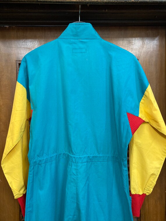 Vintage 1980's New Wave Avant Garde Colorblock Mod Ju… - Gem