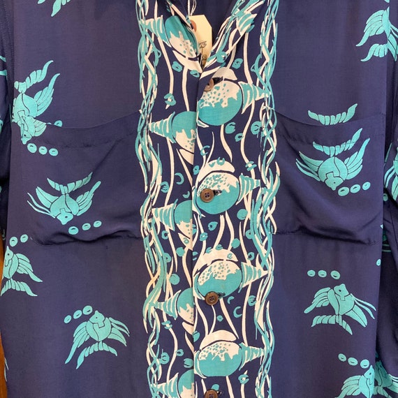 Vintage 1950’s “Arrow” Atomic Underwater Fish Pattern… - Gem