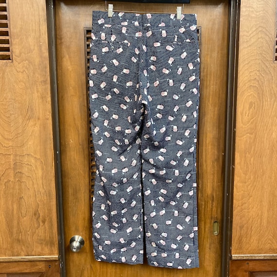 Vintage 1970’s w34 “Izod” Cartoon Cat Design Mod Disc… - Gem