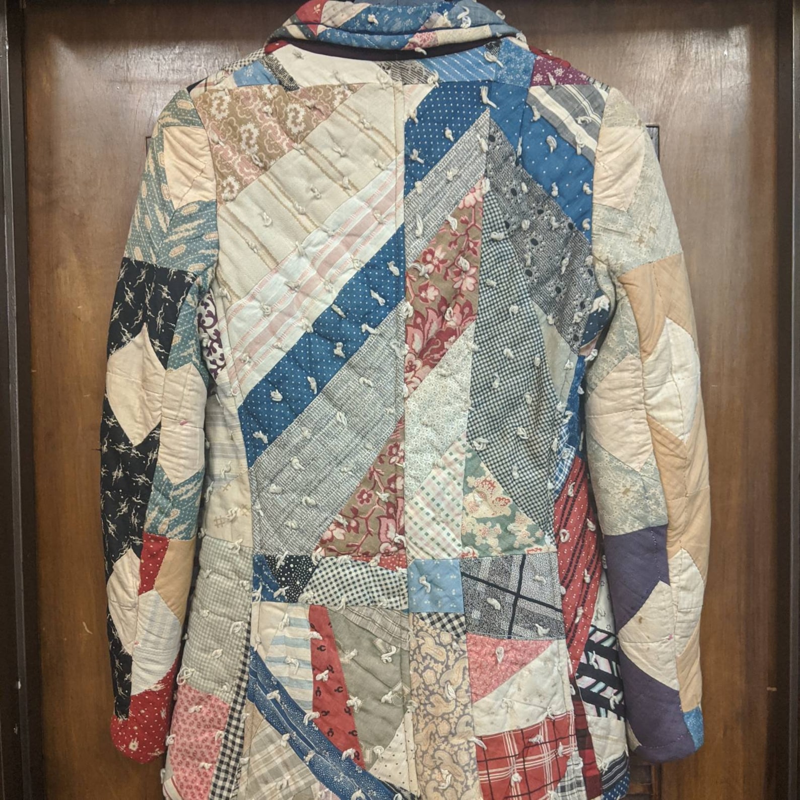 Vintage 1970's Patchwork Blazer Jacket With Calico Elements, Vintage ...