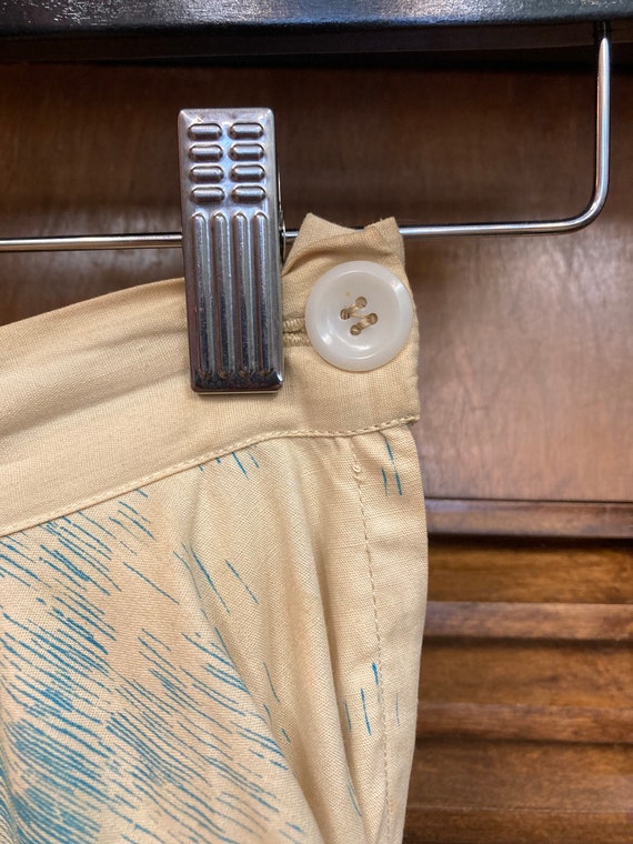 Vintage 1950’s Disney Cinderella Ruby Slipper Cotton … - Gem