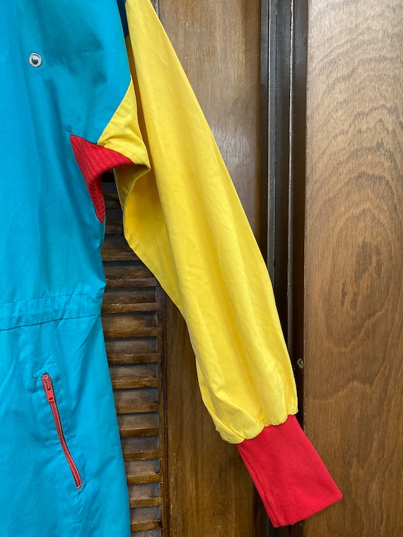 Vintage 1980's New Wave Avant Garde Colorblock Mod Ju… - Gem