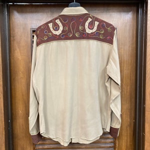 Vintage 1950s H Bar C Ranchwear Horseshoe Western Cowboy - Etsy