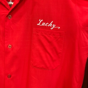 Vintage 1950’s Made in Japan “lucky” Camp Zama Cartoon Embroidery ...