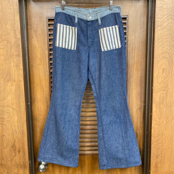 Vintage 1960’s w30 “Peter Max” Pop Art Wrangler Denim… - Gem