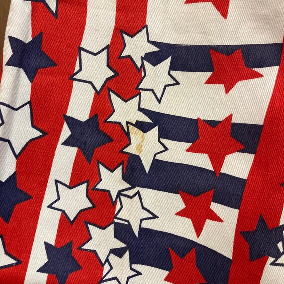 Vintage 1960’s Stars and Stripes Pop Art Pattern Flar… - Gem