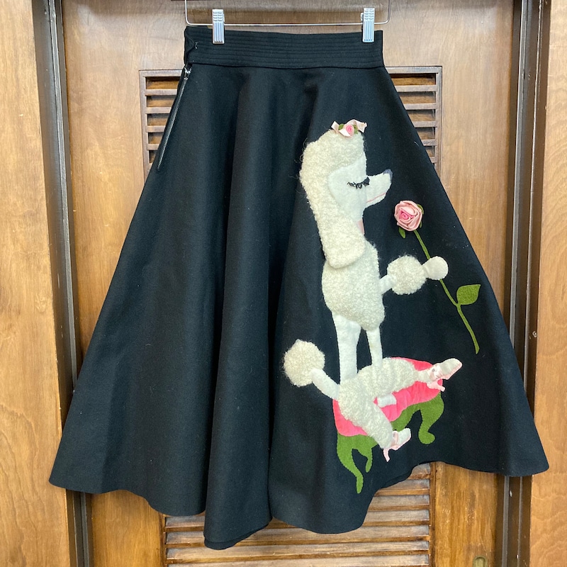 1950s Vintage Poodle Skirts - Etsy