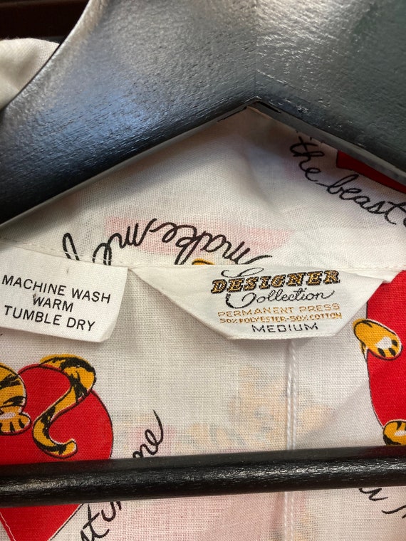 Vintage 1960’s Deadstock Valentine Tiger Pop Art Cart… - Gem