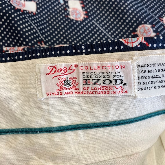 Vintage 1970’s w34 “Izod” Cartoon Cat Design Mod Disc… - Gem