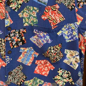 Vintage 1980’s -rare- “reyn Spooner” Tiki Aloha Shirt Pattern Rayon ...