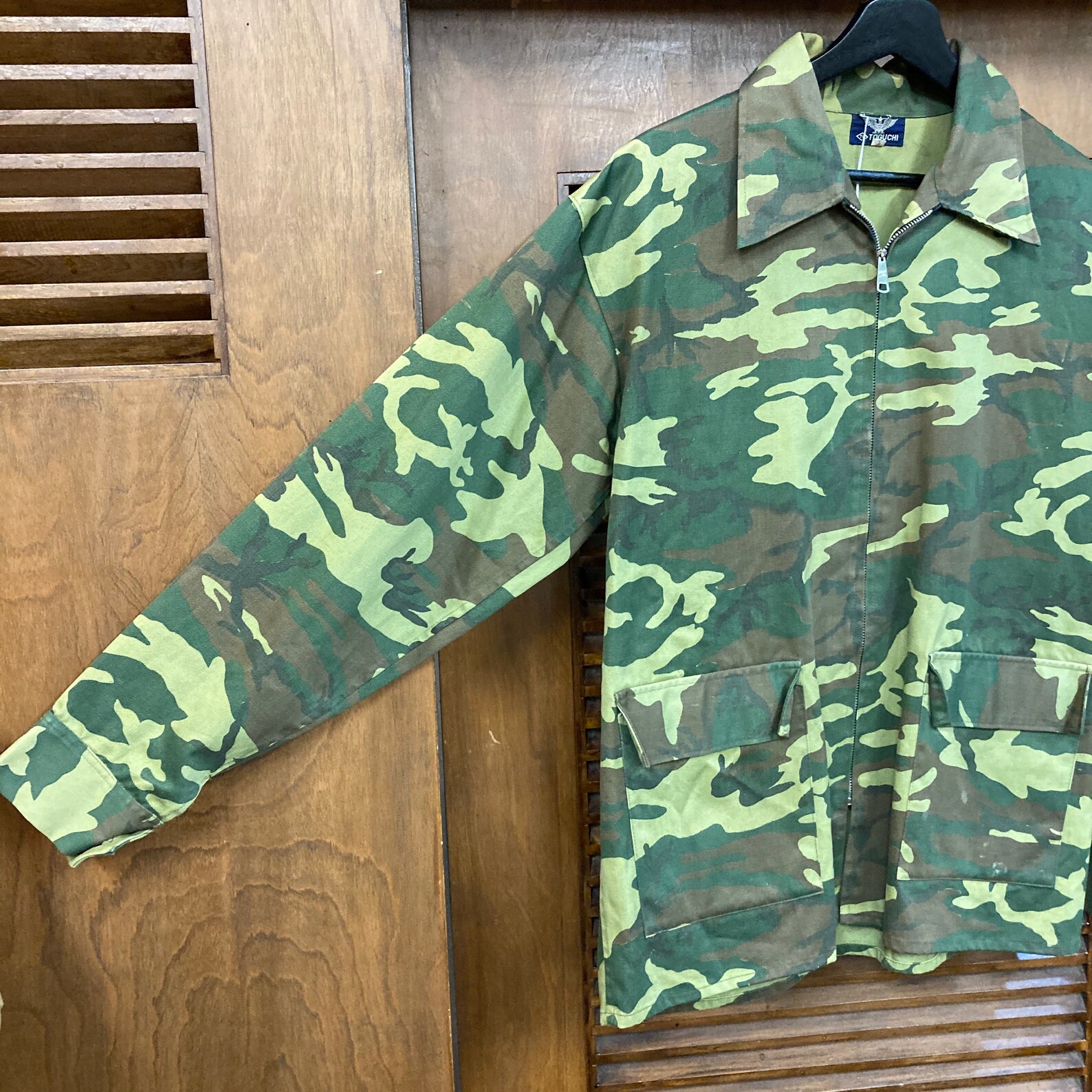 Vintage 1960s Camouflage Marines Bulldog Patch on Back - Etsy