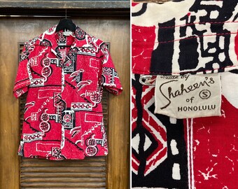 Vintage 70's Royal Islander Short Sleeve Hawaiian Shirt (S Vintage 70's Royal Islander Short Sleeve Hawaiian Shirt (S