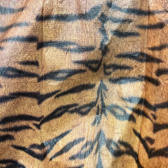 Vintage 1980’s -Deadstock- Tiger Stripe Design Tyvek … - Gem