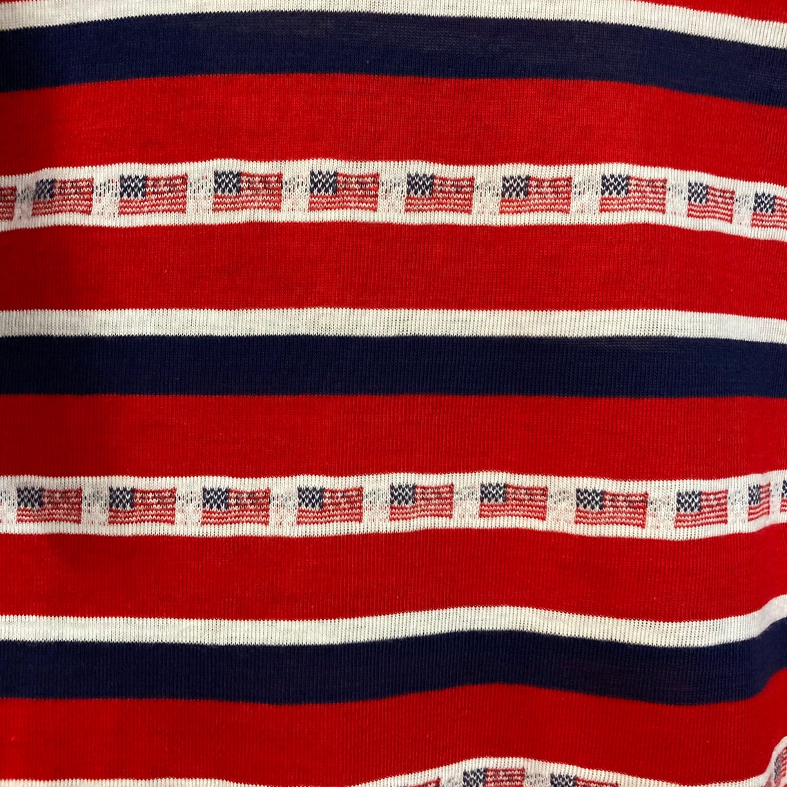 Vintage 1970s Flag Patriotic Pop Art Stars and Stripes Mod | Etsy