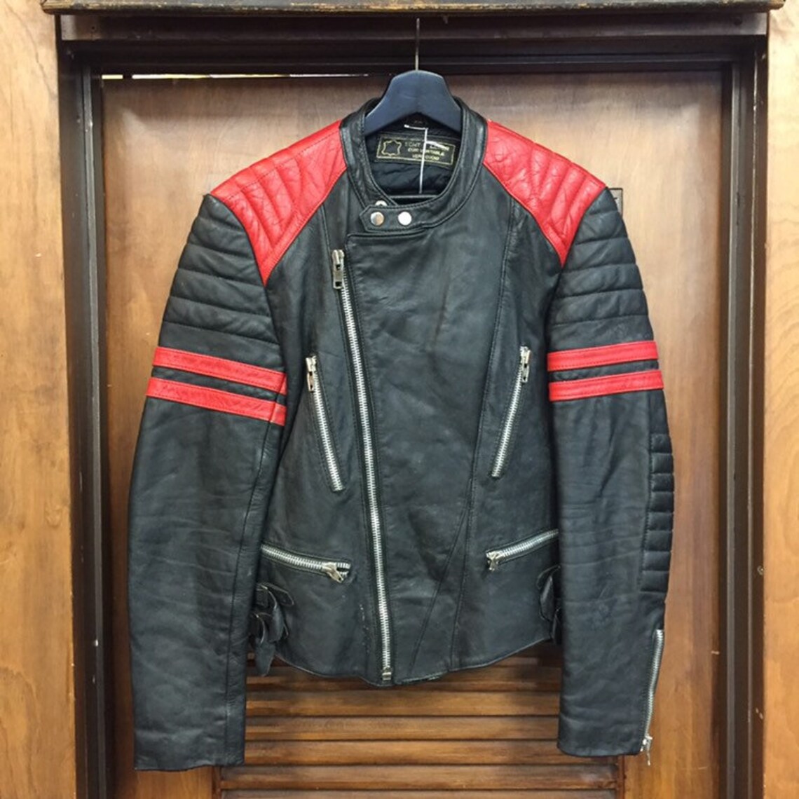 Vintage 1980s Motorcycle Racing Leather Jacket Vintage | Etsy