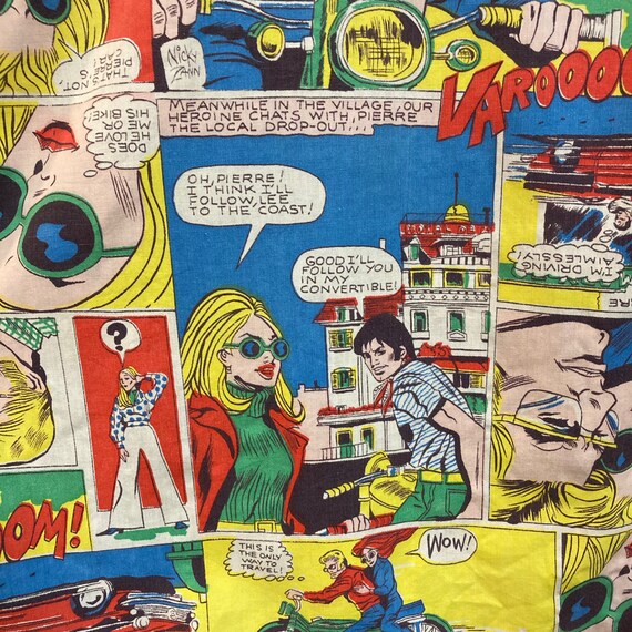 Vintage 1960’s Mod Comic Book Cartoon Pop Art Nicky Z… - Gem