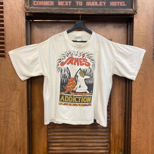 Vintage 1980’s From 1987 “jane’s Addiction” Original Rock Band T-shirt ...