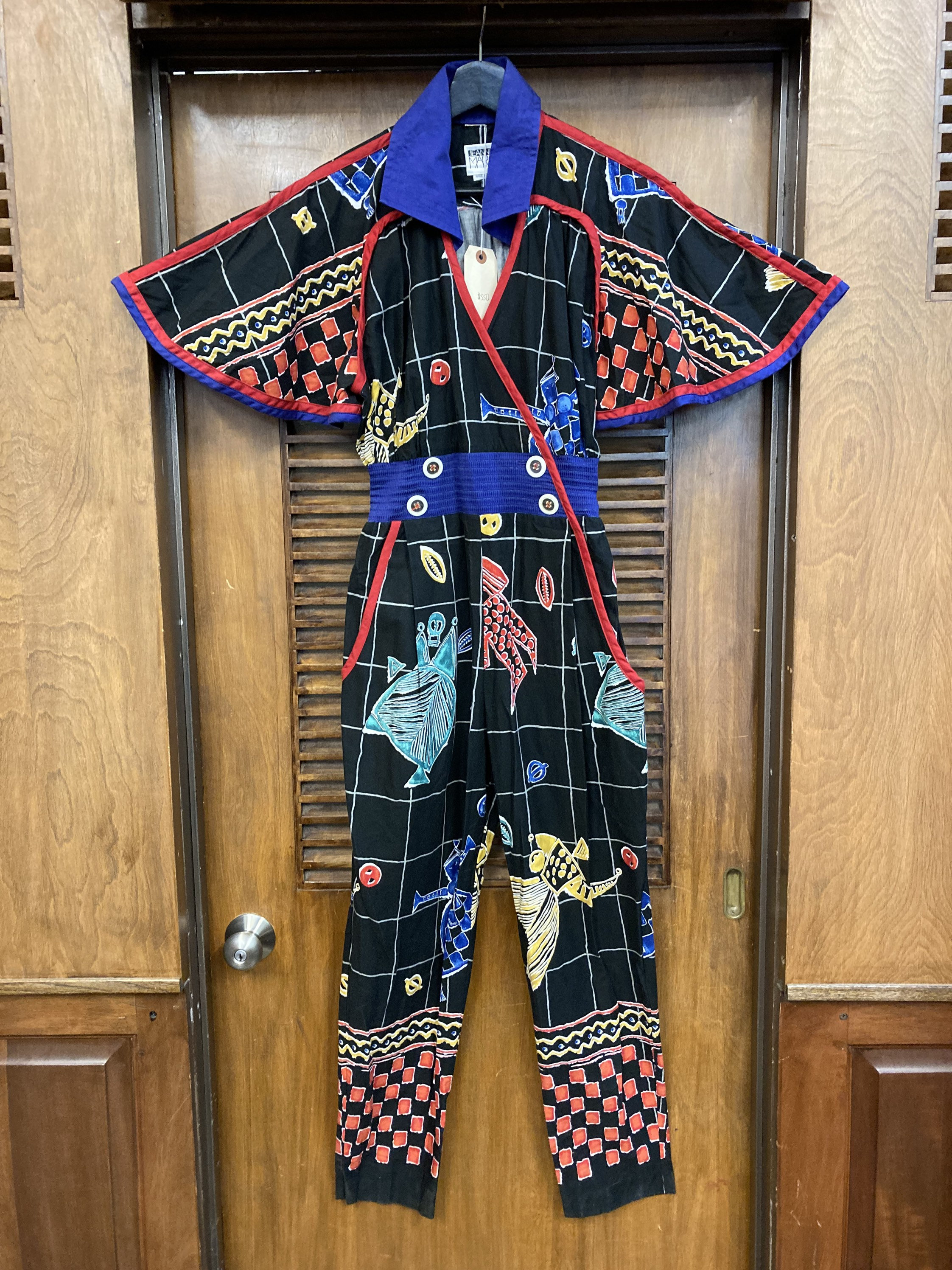 Vintage 1980's Jeanne Marc Avant Garde New Wave Jumpsuit - Etsy