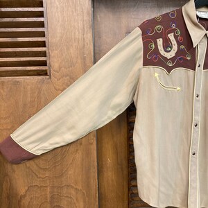 Vintage 1950s H Bar C Ranchwear Horseshoe Western Cowboy - Etsy