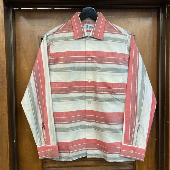 Vintage 1950’s -Deadstock- Atomic Border Stripe Elvis… - Gem